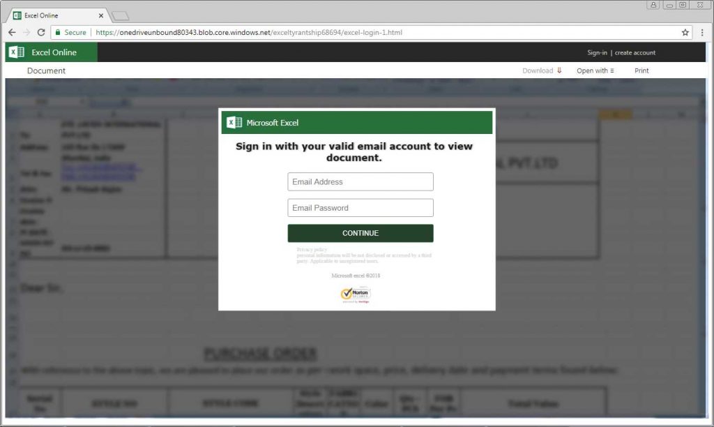 Phishing Attacks Use Azure Blob Storage To Simulate Microsoft 360