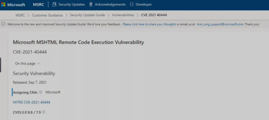 No Patch Available For The Microsoft Windows Mshtml Remote Code